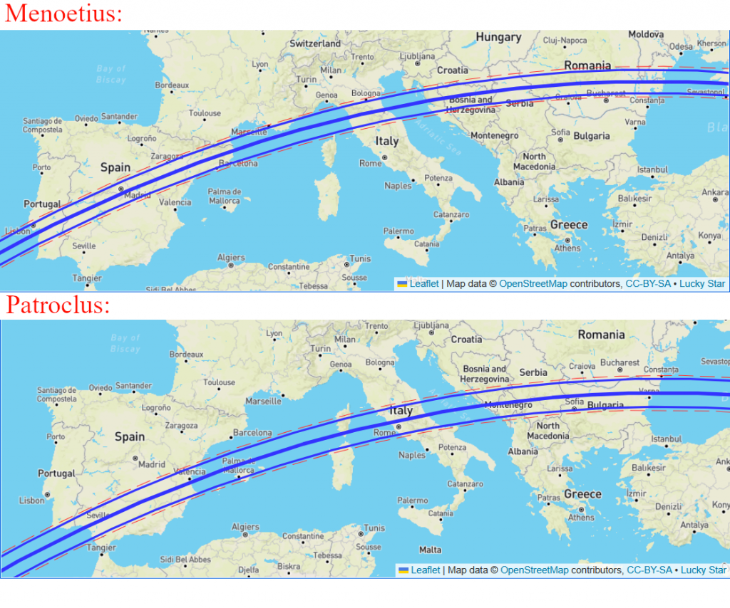 2026 Jan 22 ~21:01 UT: (617) Patroclus / Menoetius occult UCAC4 544 ...